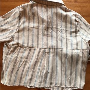 Love Notes | Tops | Nwt Love Notes Cute Crop Top Buttoned Shirt | Poshmark
